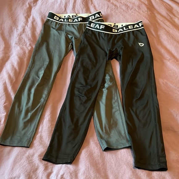 Baleaf | Bottoms | Two Pair Baleaf Boys Compression Pants Size M | Poshmark